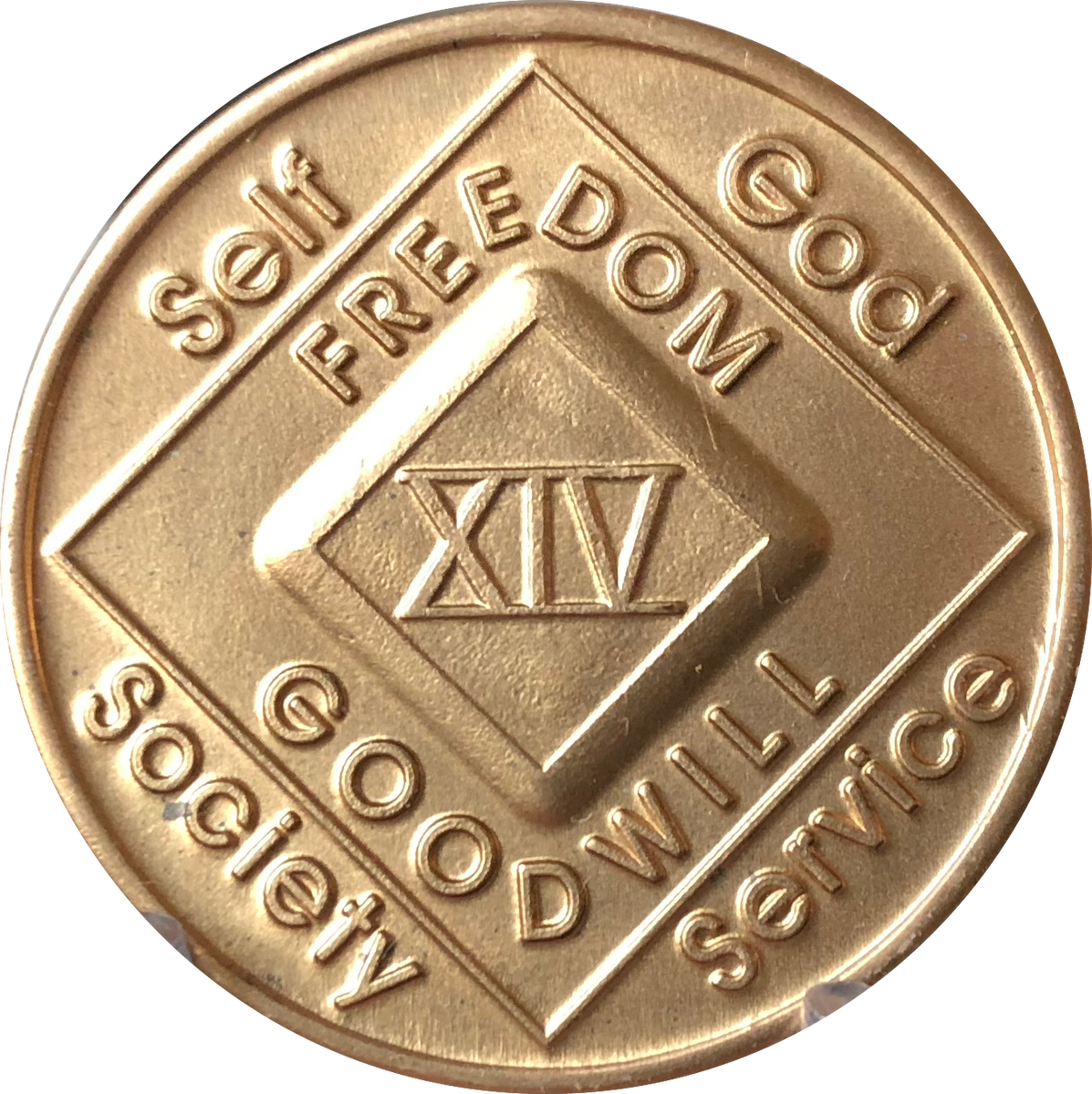 Bronze NA Clean Time Chips – NAMedallion.Com