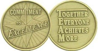Commitment To Excellence Together Everyone Achieves More Bronze Medal ...